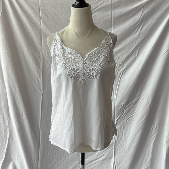 Splendid | Tops | Splendid Beautiful White Tank Top With Adjustable ...